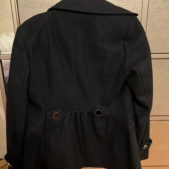 Express | Jackets & Coats | Express Black Short Pea Coat Size | Poshmark
